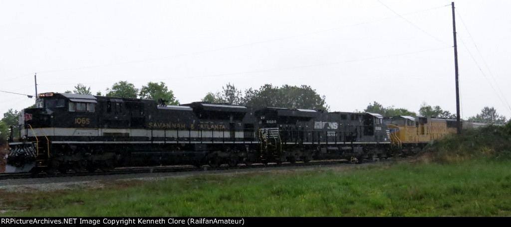 NS train #52A with (HERITAGE UNIT) pic 1